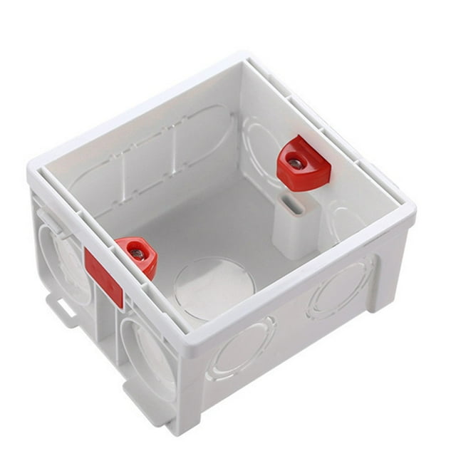 86 square recessed internal installation junction box switch socket ...