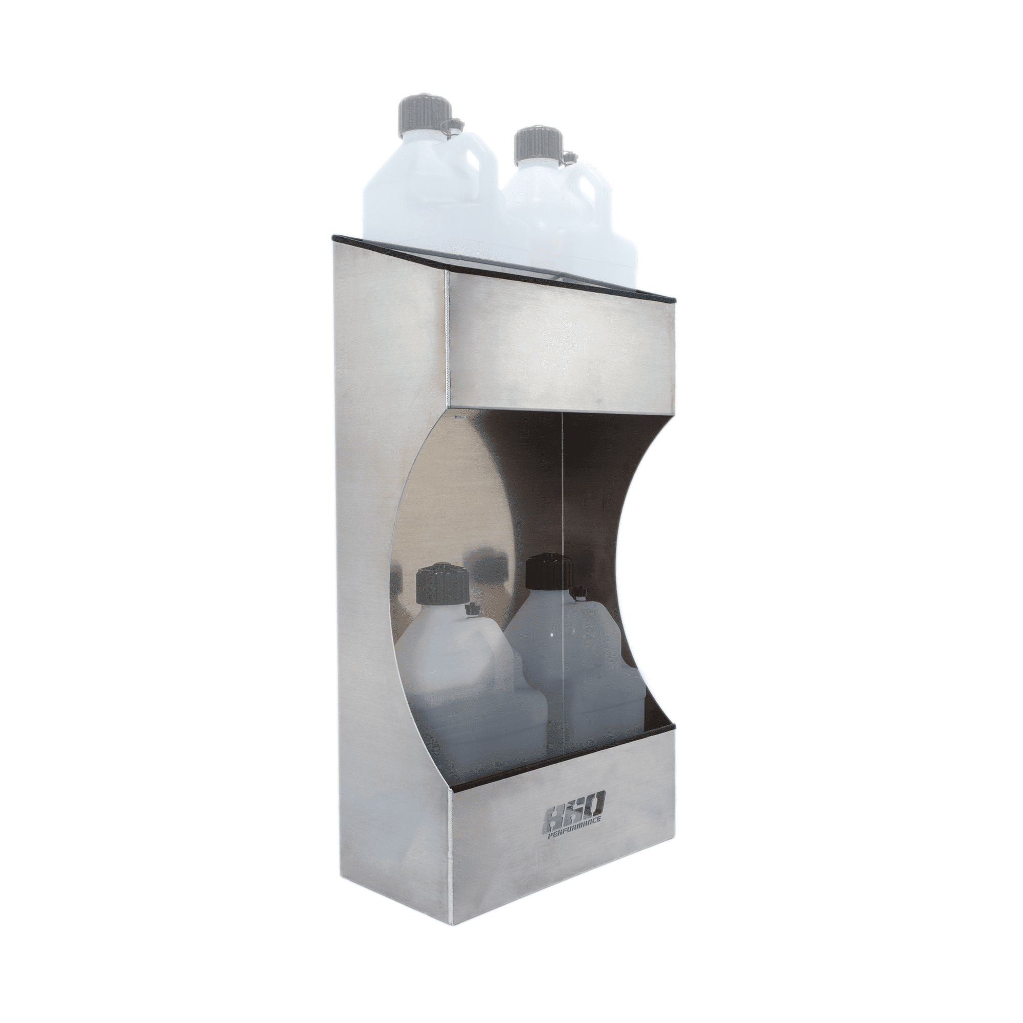 860 Performance Raw Finish Fuel Jug Storage Holder - Stacked 4 Jug ...