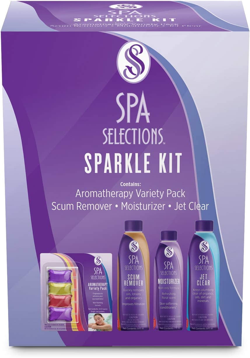 86211 Sparkle Kit 4-Piece Easy Spa Care Bundle - Walmart.com