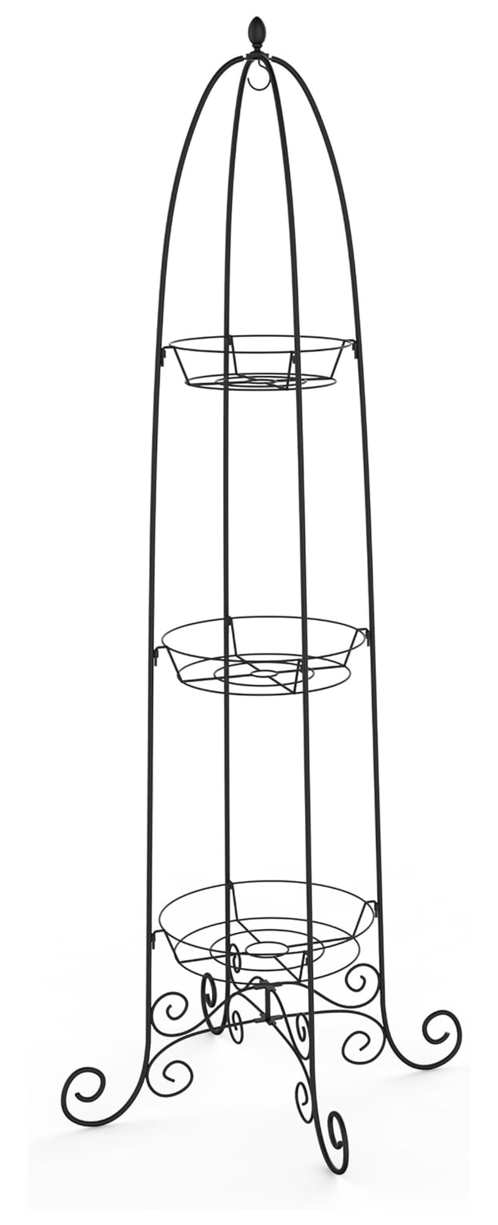 86740 21-Inch Diameter Plant Stand, 73.5-Inch Height by 21-Inch Width ...