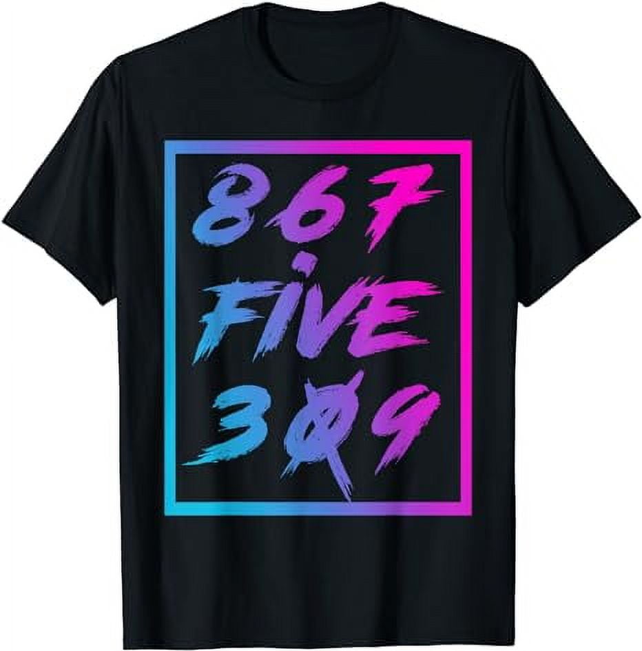 8675309 Nostalgic and Funny 80s Music T-Shirt - Walmart.com