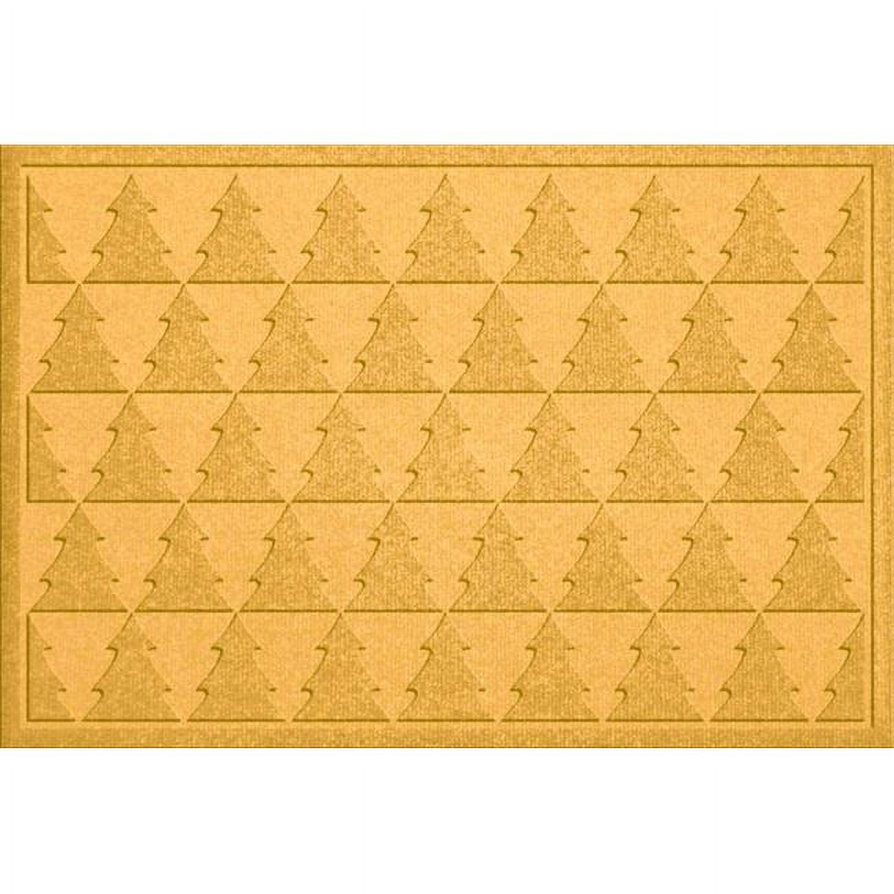 867660023 Water Guard Pine Trees Mat in Yellow - 2 ft. x 3 ft ...