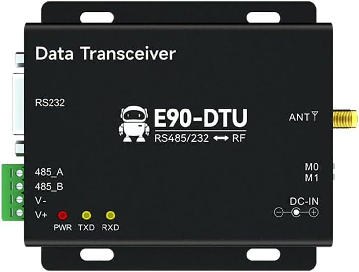 868.125MHz 915.125MHz Lora Wireless Digital Radio E90-DTU(900SL33) 33dbm 16KM RS485 RS232 RF ...