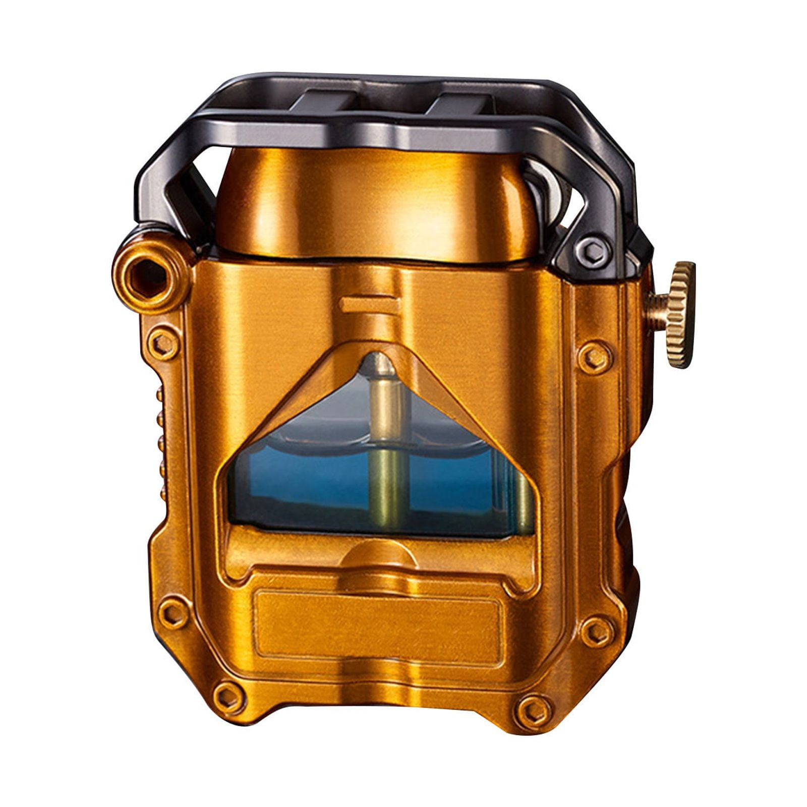 868 Transparent Oil Tank Kerosene Lighter Cool Mecha Warror Metal ...
