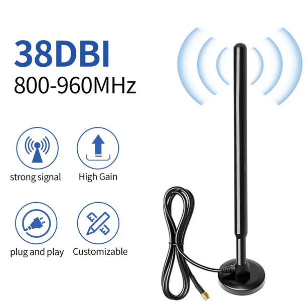 868MHz 915MHz LORA Antenna Helium Hotspot Magnetic Base 38dbi High Gain ...