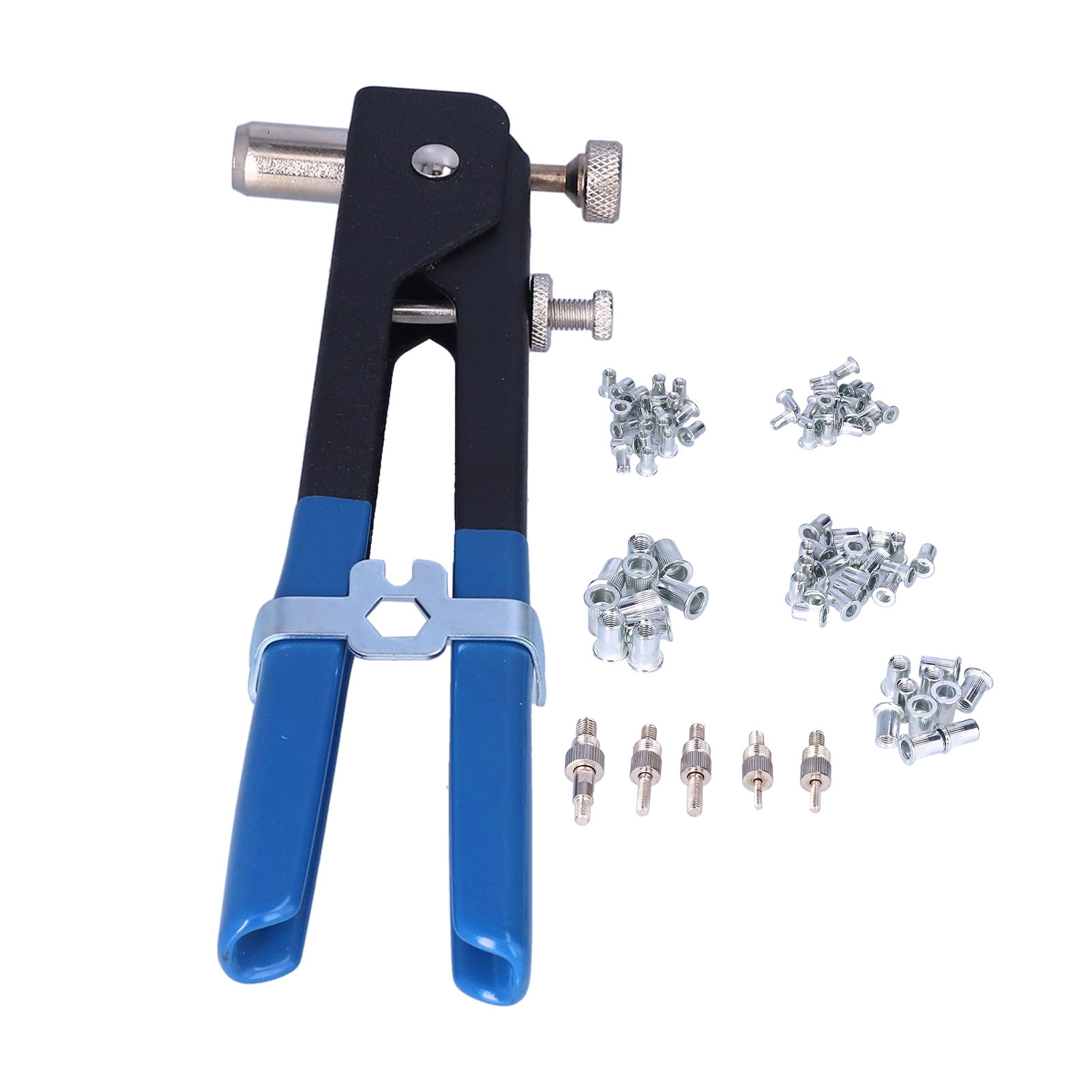 86Pcs Rivet Nut Gun Hand Riveter Kit Manual Riveting Tool M3?M8 Set ...