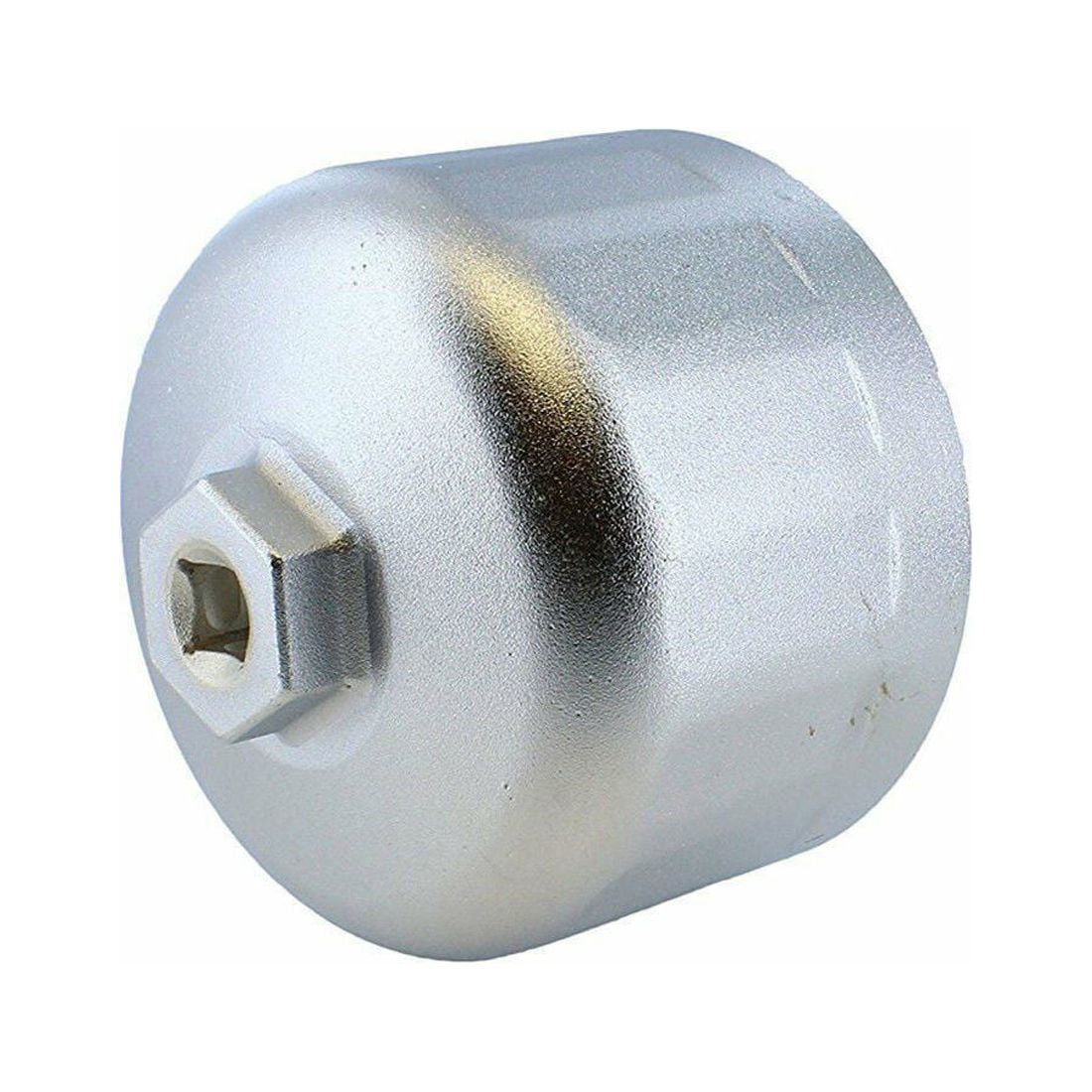 86mm 16 Flute Oil Filter Wrench Housing Cap (Silver) for Volvo C70 S40 ...