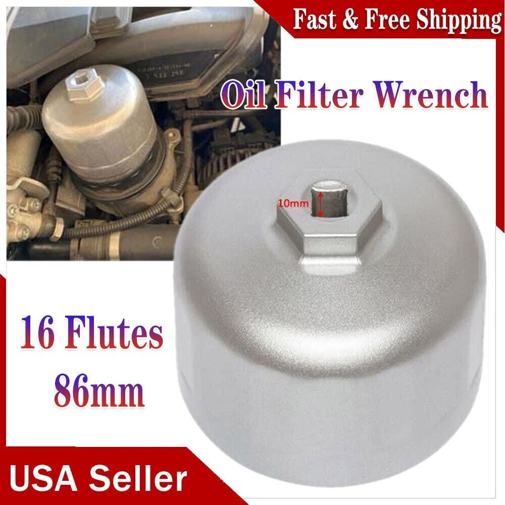 86mm 16 Flute Oil Filter Wrench Housing Tool For BMW,Volvo C70 S40 S60 ...