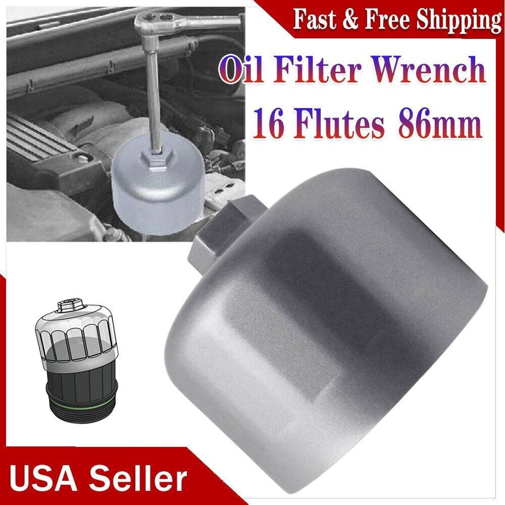 86mm Oil Filter Wrench Remover Housing Cap Tool for BMW & Volvo & Most ...