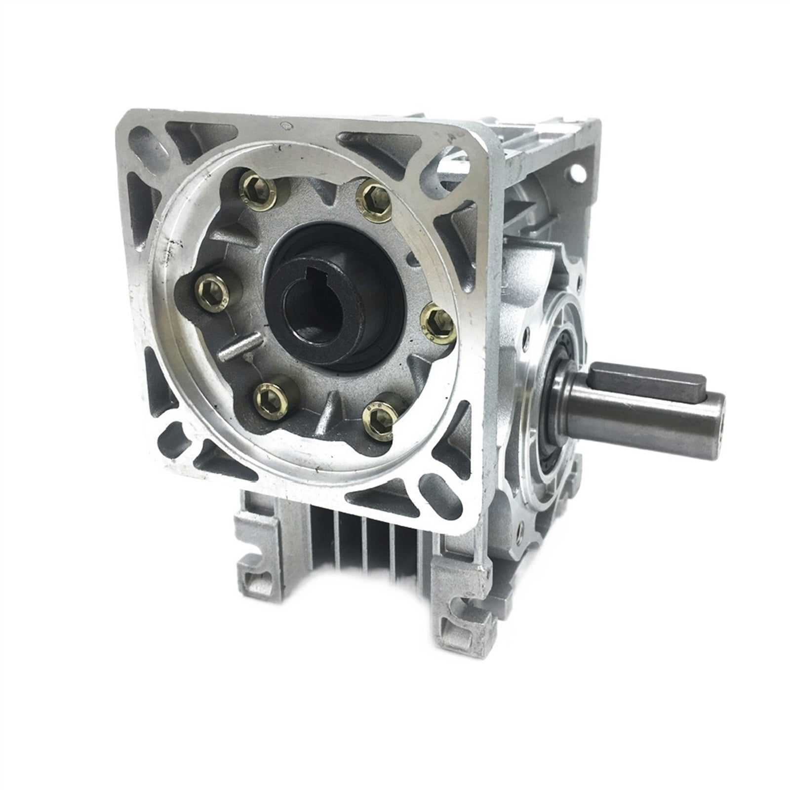 86mm RV040 Turbo Worm Gearbox Gear Speed Ratio 5:1 10:1 20:1 50:1-80:1 ...
