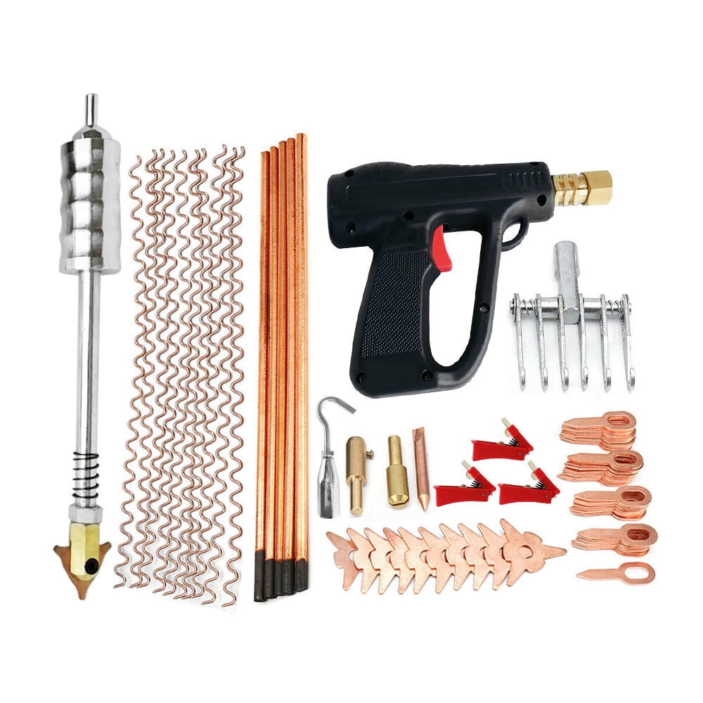 86pcs Stud Welder Dent Puller Kit Car Body Panel Dent Spot Welding ...