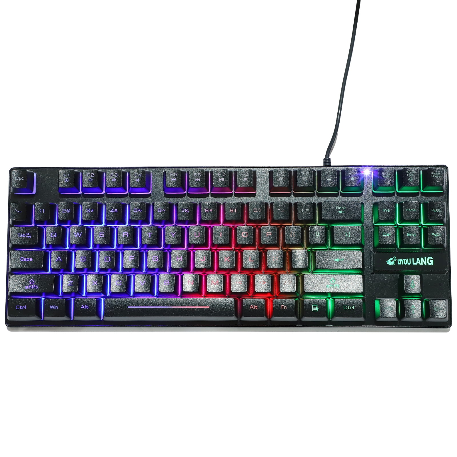 87 -Key Keyboards USB Keyboard Colorful Keyboard Gaming Keyboard ...