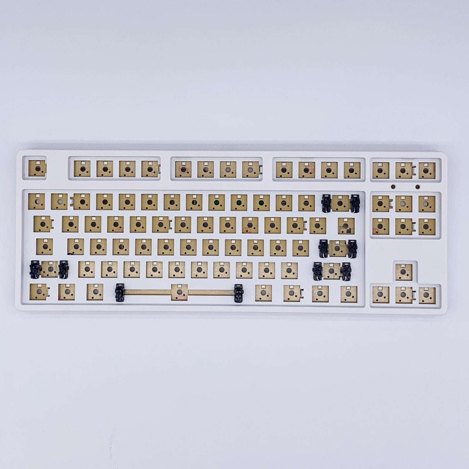 87 Keys RGB Modular Mechanical Keyboard Hot-Swap Switch Professional ...
