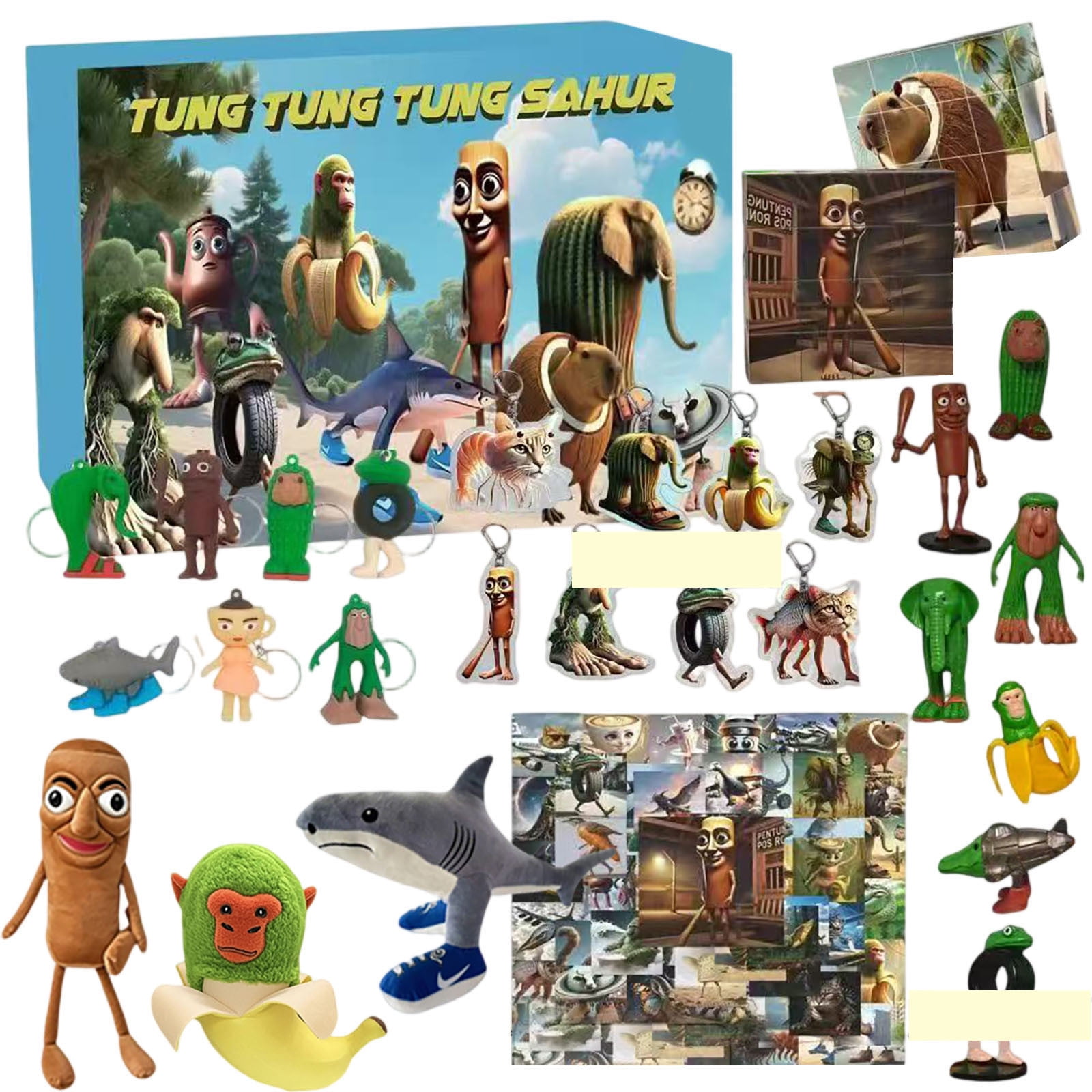 87 PCS, Italian Brainrot Animals Blind Box Toy Collection Figure Toys ...
