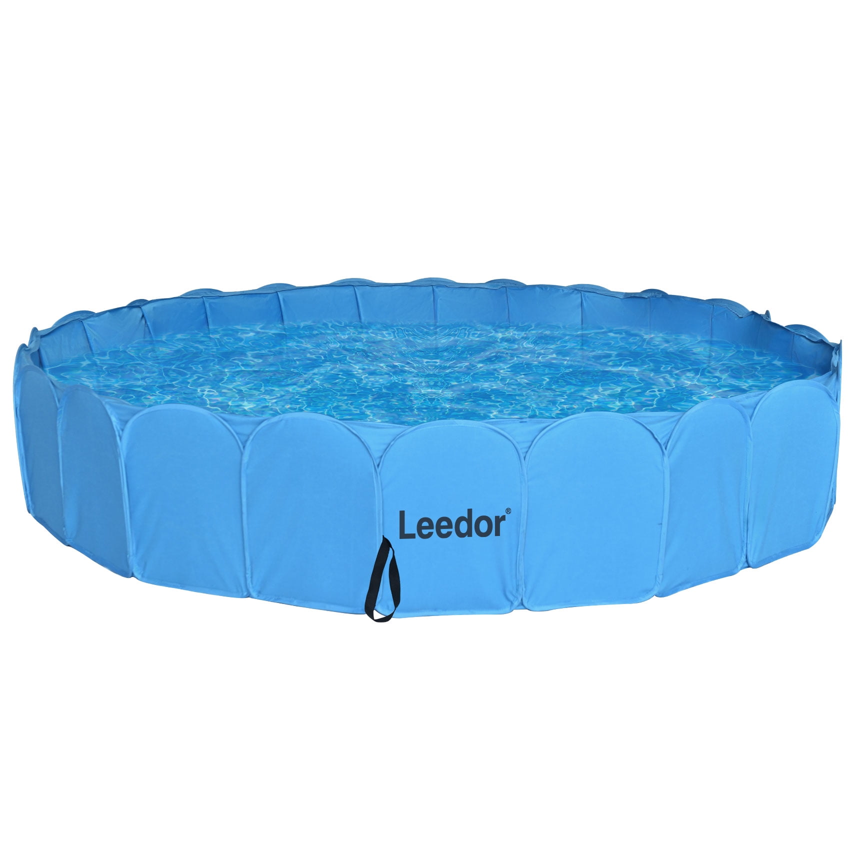 Extra Large 87" Foldable Dog Pool, Heavy Duty 5-Layer Non-Slip Pet Pool ...