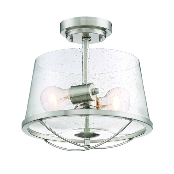 LED1291-OSB-Designers Fountain-Edge Lit - 12 Inch 19W 1 LED Flush Mount ...
