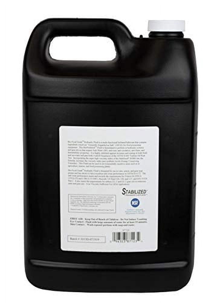 87123 Bio-Food Grade Hydraulic Fluid, 1 gal, ISO 32 yellow - Walmart.com