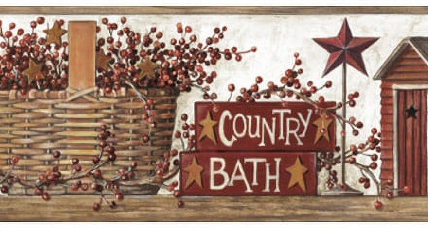 York Wallcoverings HK4649BD Wallpaper Border Portfolio Home Decor ...