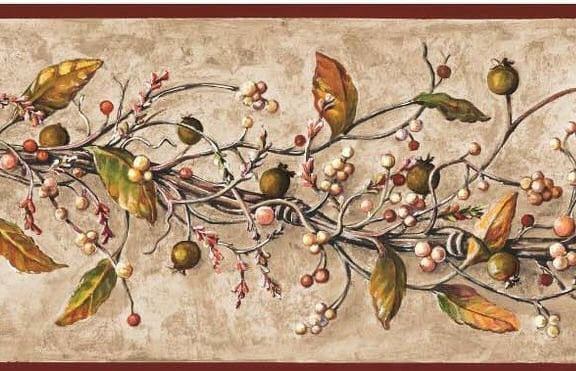 877478 Caroline Vine Wallpaper Border HK4669bd - Walmart.com