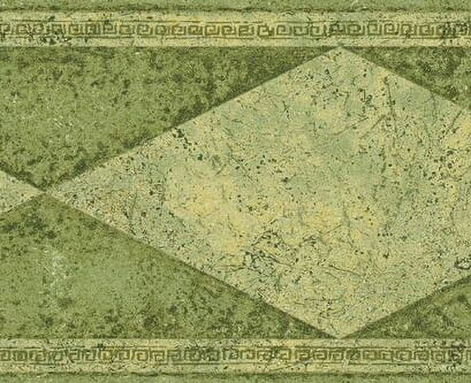 879183 Green Diamond Design Wallpaper Border 87b62210 - Walmart.com