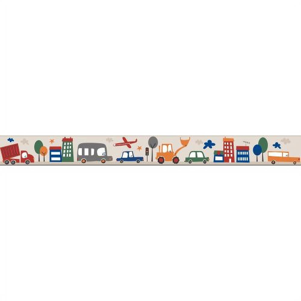 879465 Around Town Wallpaper Border YS9206bd - Walmart.com