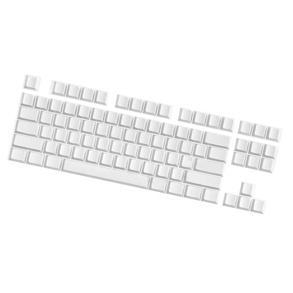 87Pcs PBT Blank DIY Keycap Mechanical Keyboards Original Profile No ...