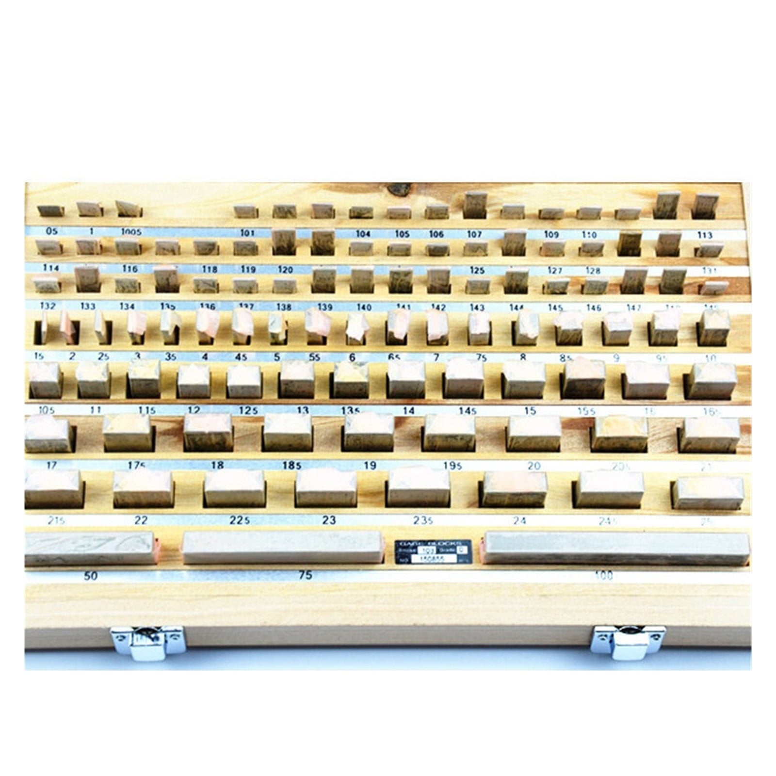 87Pcs/Set 1 Grade 0 Grade Block Gauge Caliper Inspection Block Gauge ...