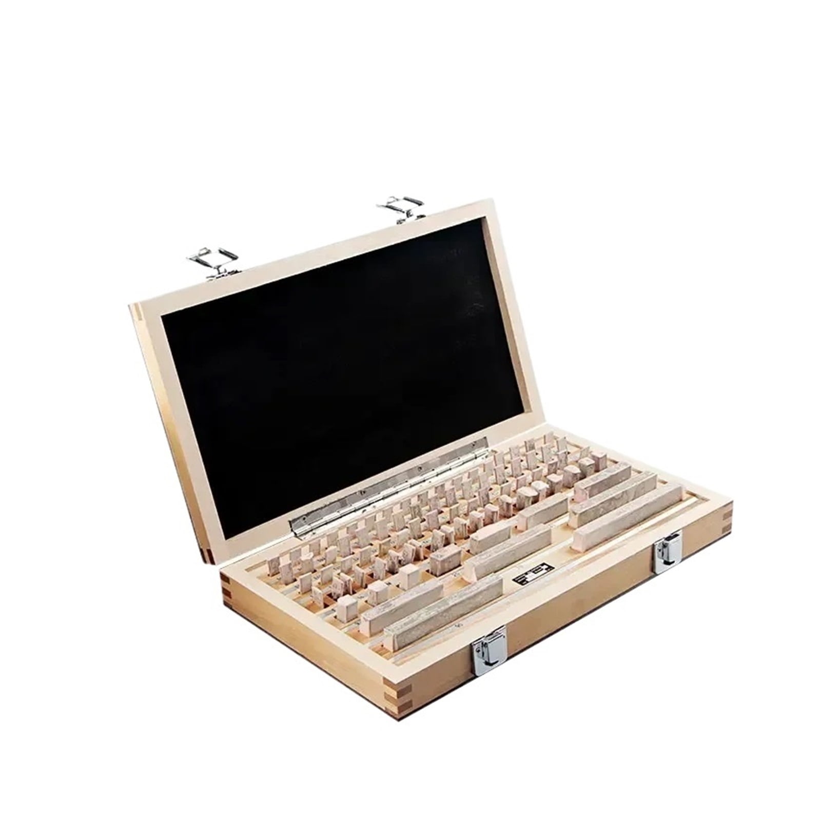 87Pcs/Set 1 Grade 0 Grade Block Gauge Caliper Inspection Block Gauge Measuring Tools ,Resist ...