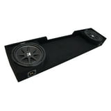 88-98 Chevy CK Silverado Ext Truck Kicker Comp C12 Dual 12" Sub Box ...