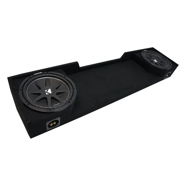 88-98 Chevy CK Silverado Ext Truck Kicker Comp C12 Dual 12" Sub Box ...