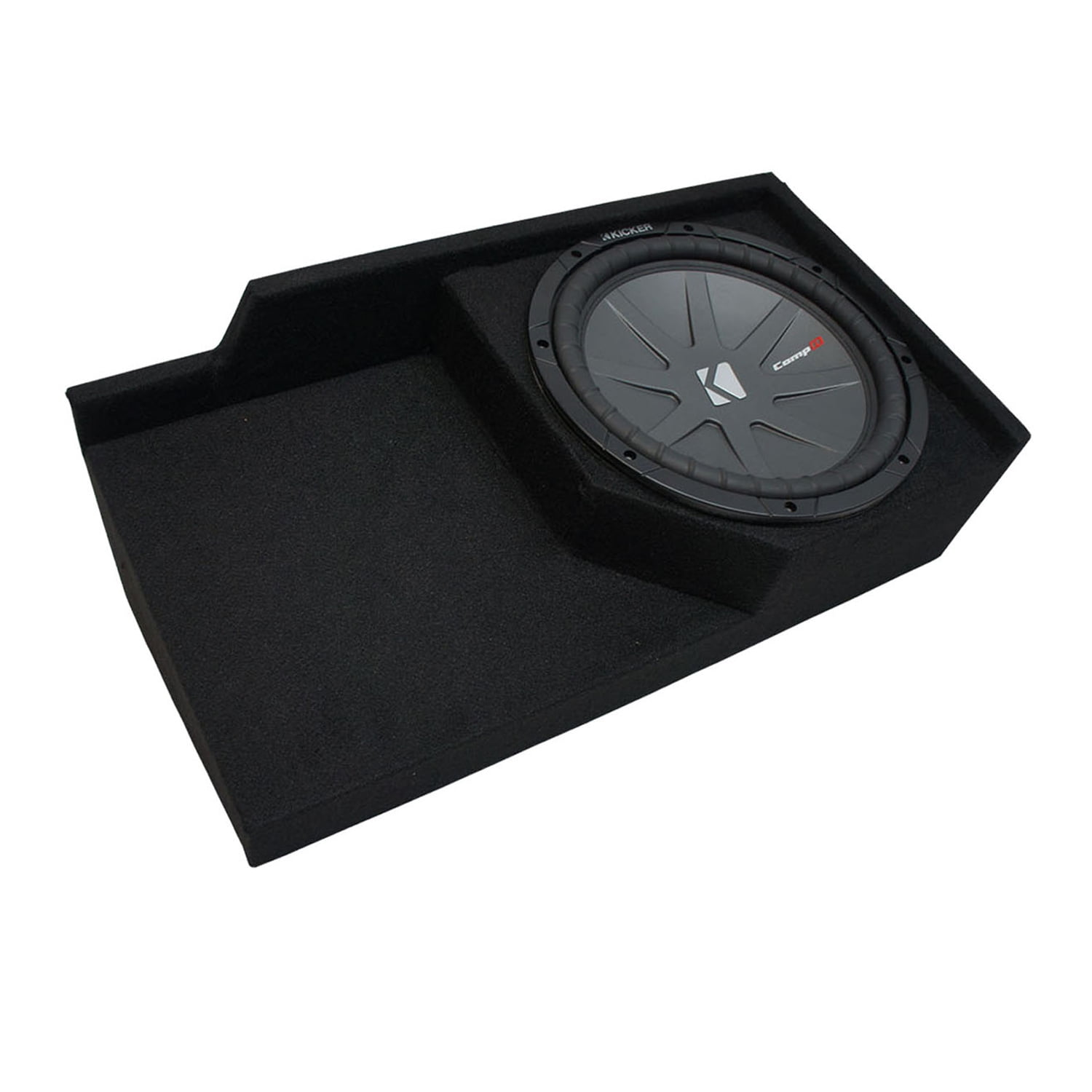 88-98 Chevy CK Silverado Ext Truck Kicker CompR CWR12 Single 12 Sub Box ...