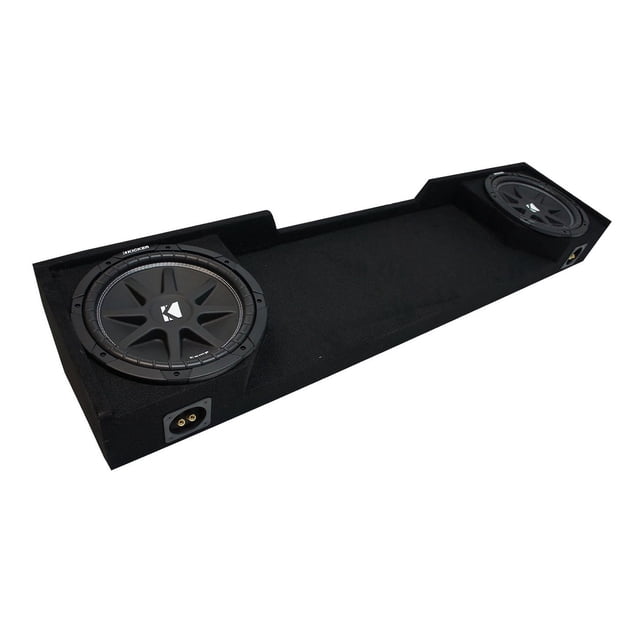 GMC Sierra Ext Cab Truck Kicker Comp C10 Dual 10" Subwoofer Custom ...