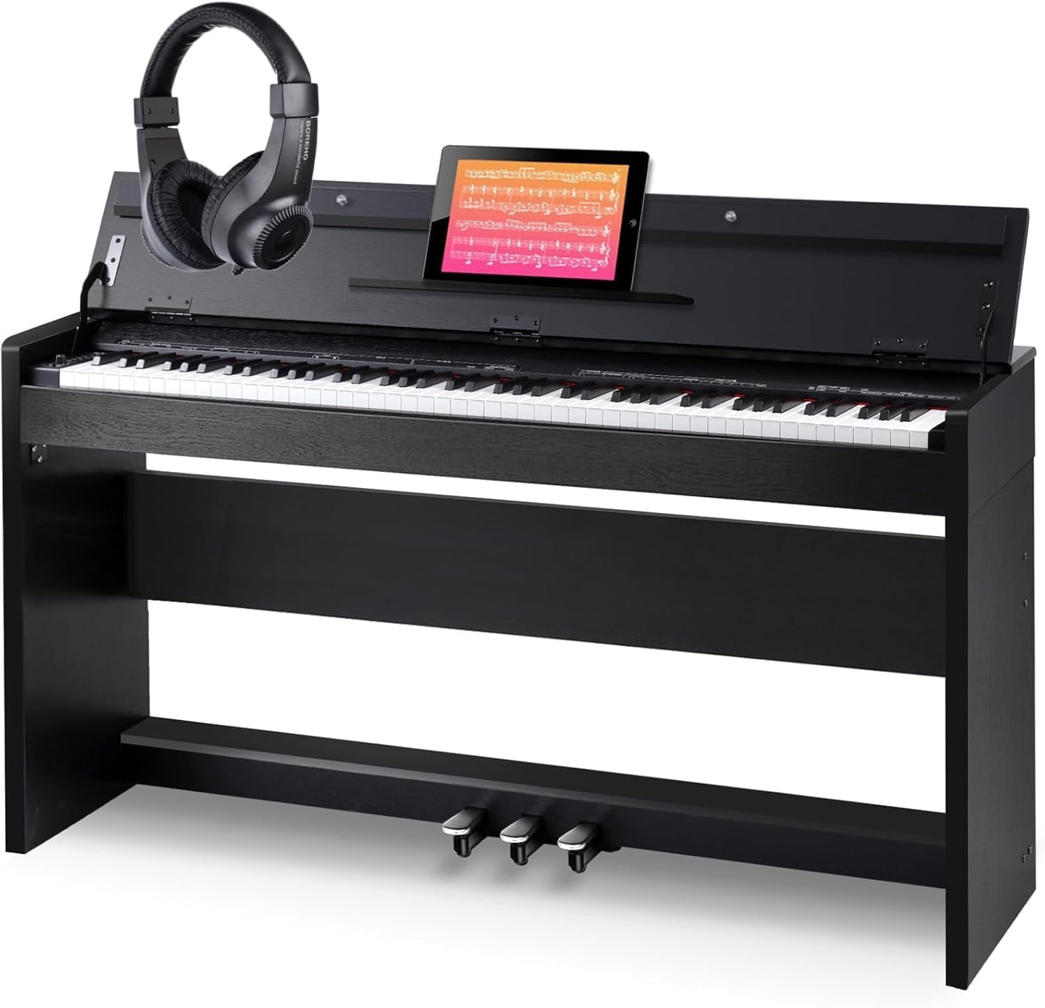 88 Key Full Weighted Hammer Action Digital Piano With Pedal,Stand,MIDI ...
