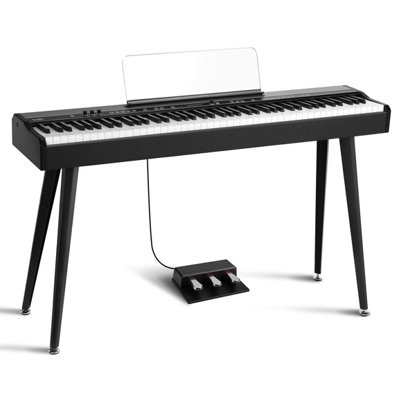 Williams Allegro IV Full Weighted Keyboard Electric Digital Piano with ...