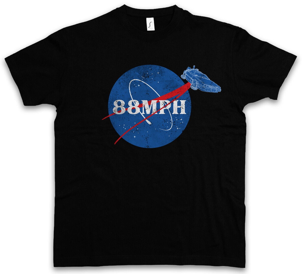 88 MPH T-SHIRT Back To The Car Miles per Hour Future Marty Fun Doc ...