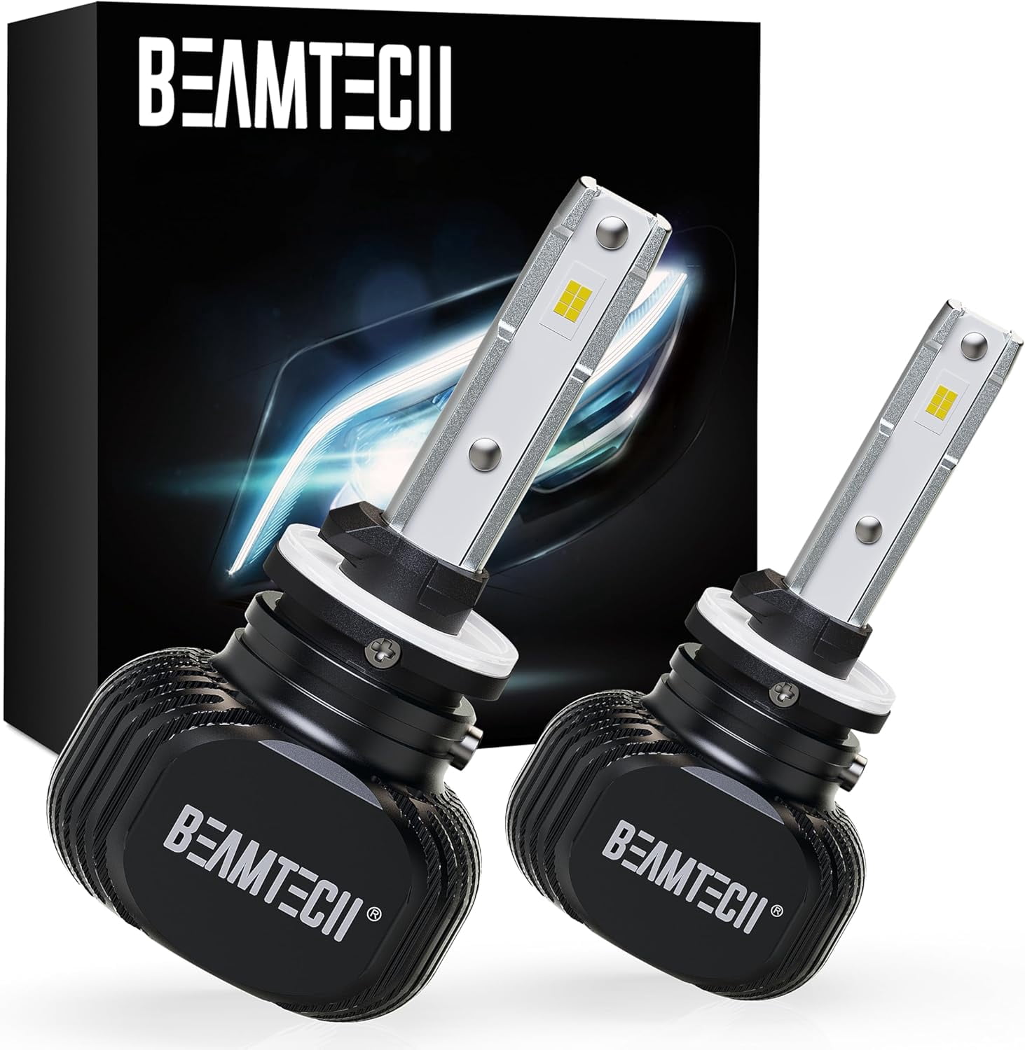 880 Bulbs, S1 Series 300% Brighter 6500K White Fog Lights, 2 Bulbs ...