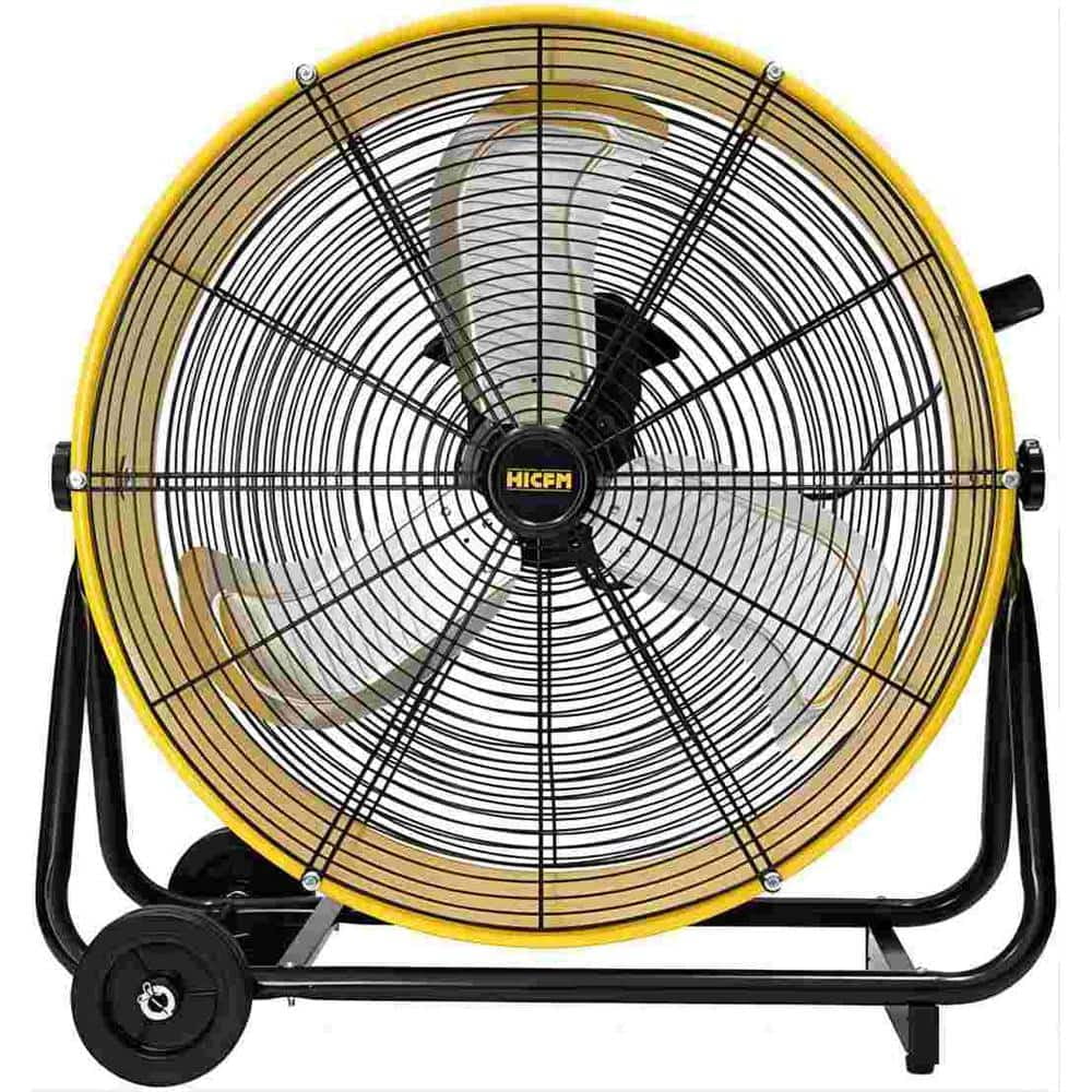8800 CFM 24 in. BLDC Drive Drum Fan with High Efficiency EC Motor ...