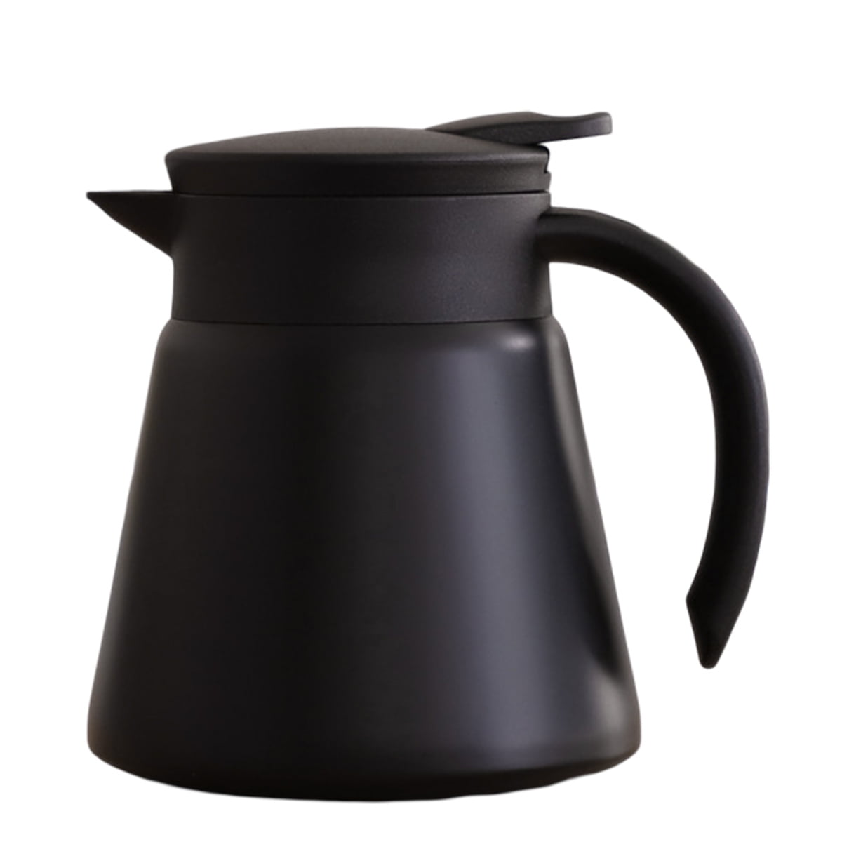 880ml Thermos Jug, Stainless Steel Coffee Pot with Press Button Top ...