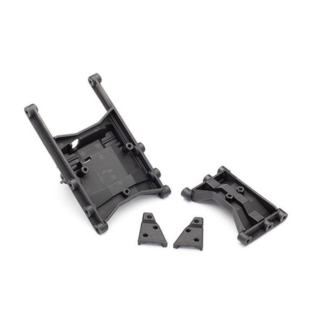 8830 Suspension mount, rear, TRX-6™ (1)/ chassis crossmember, rear (1 ...