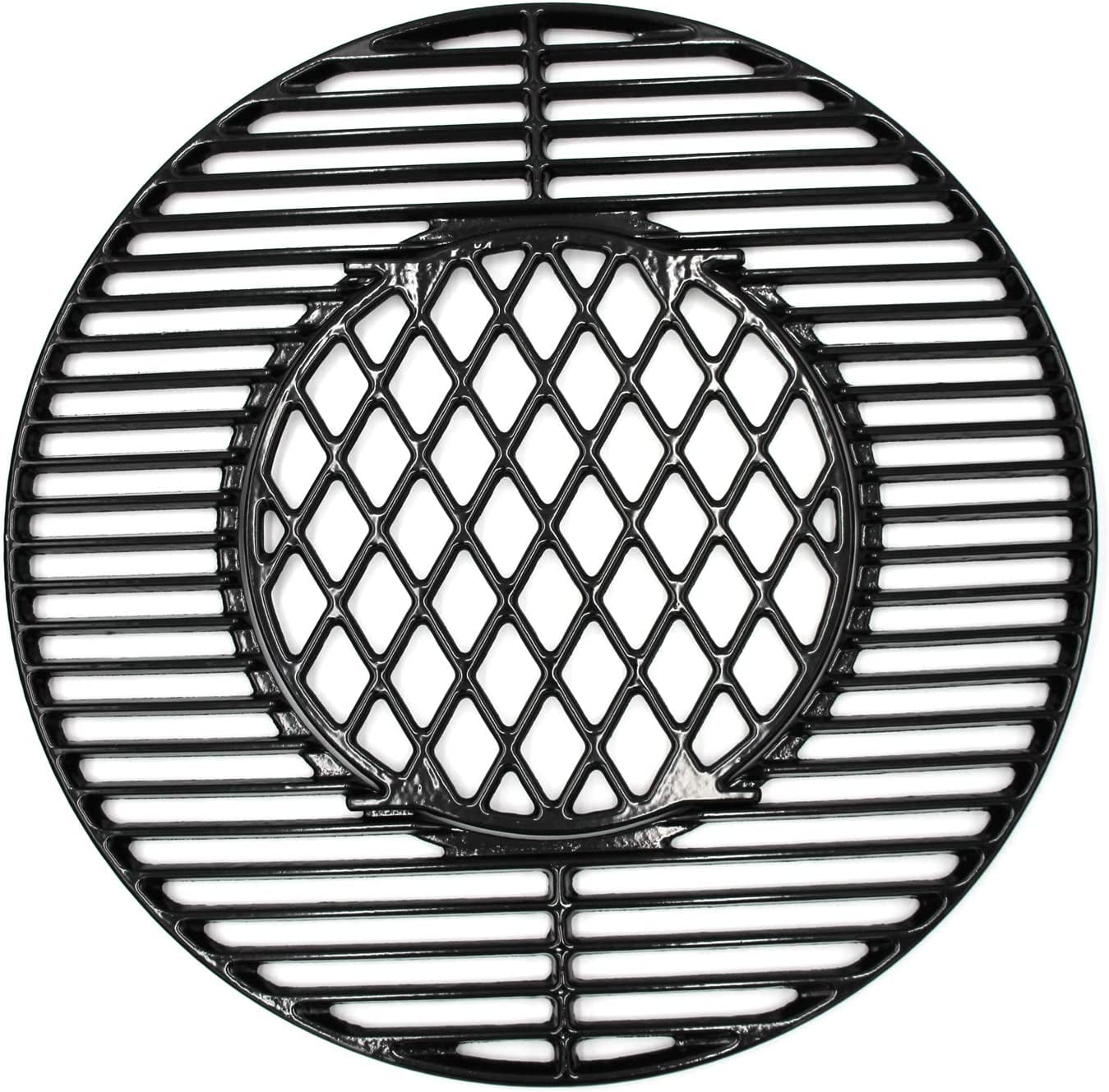 8835 21.5 Inch Non-Stick Polished Porcelain Coated Grill Grates for ...
