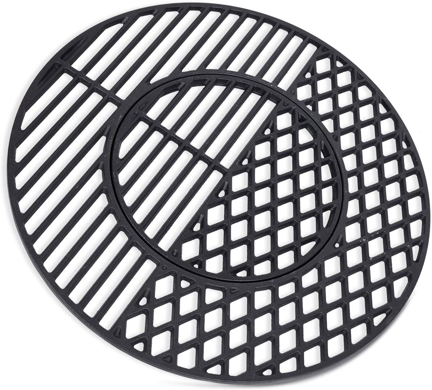8835 Cast Iron Grill Grate Replacement Gourmet BBQ System for Weber 22 ...