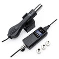 8858 Portable Hot Air Gun, 750W Rework Station with LCD Display ...