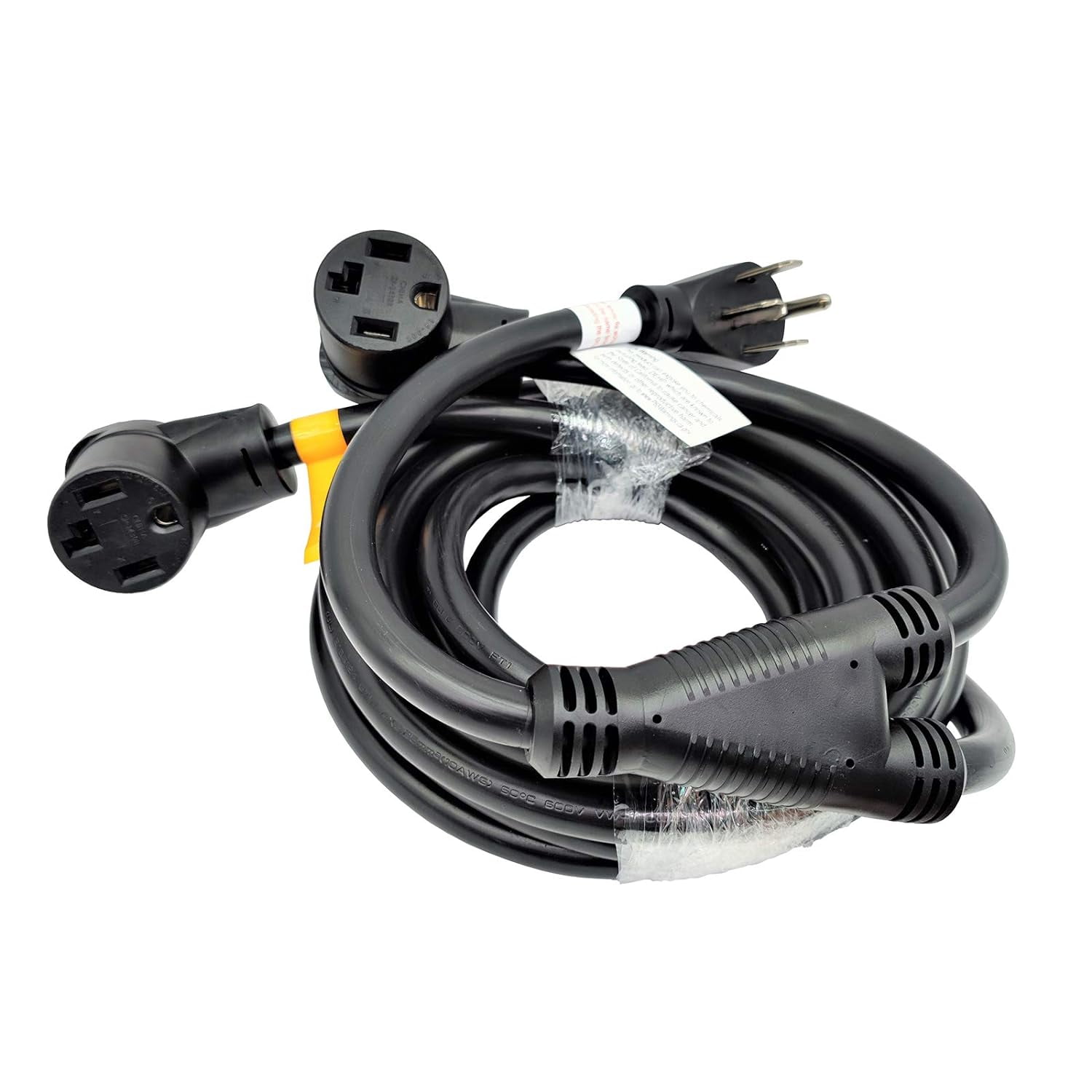 886603B NEMA 14-30 Splitter, Dryer 14-30P Male Plug To Dual 14-30R ...