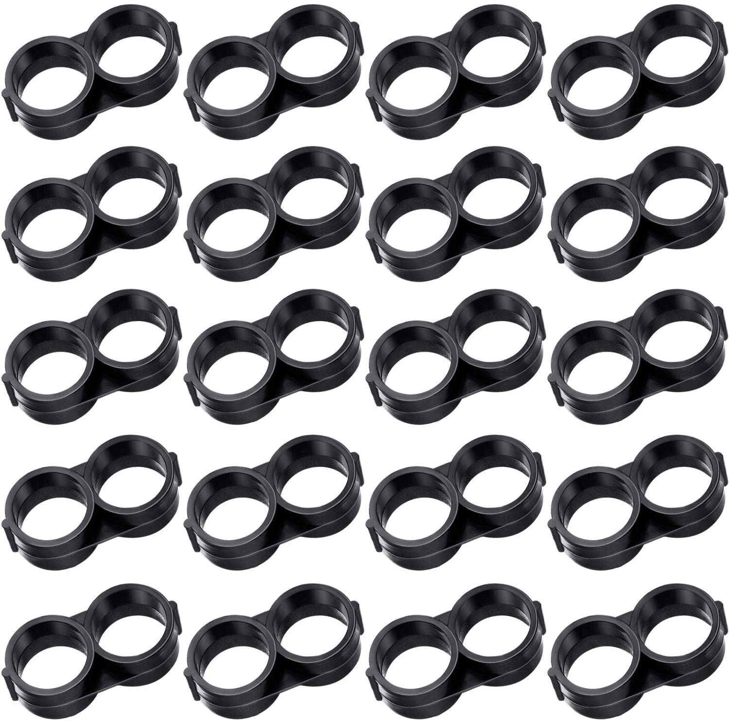 888 20 Pack Drip Irrigation Fittings for 1/2 Tubing, 16mm Drip Tubing ...