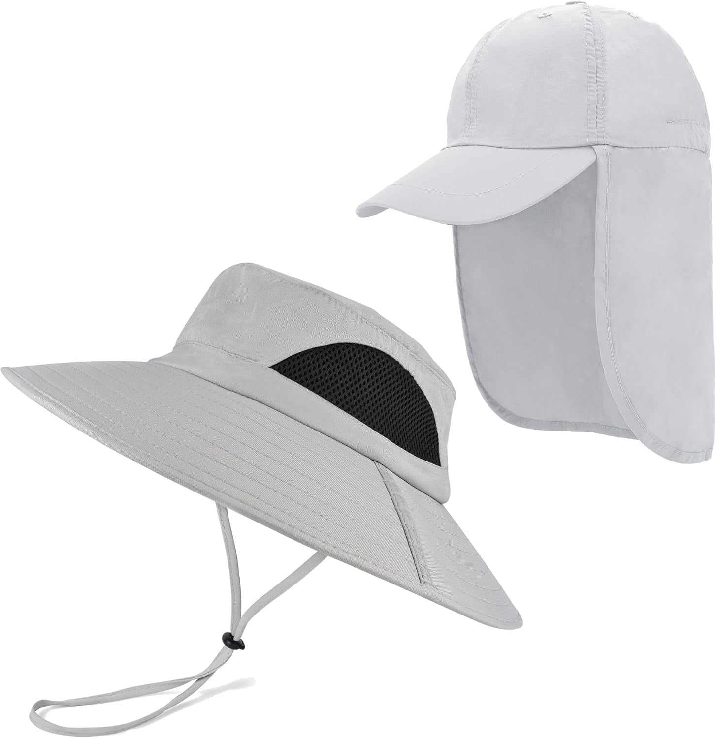888 Baseball Sun Cap with Neck Flap | Classic Unisex Sun Hat - Walmart.com