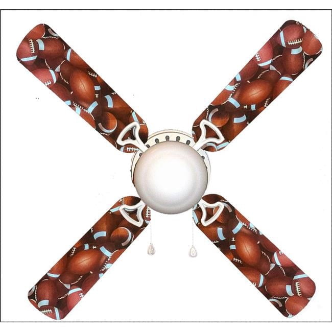 888 Cool Fans F42-0001039 42 in. Football Toss 4-Blades Ceiling Fan ...