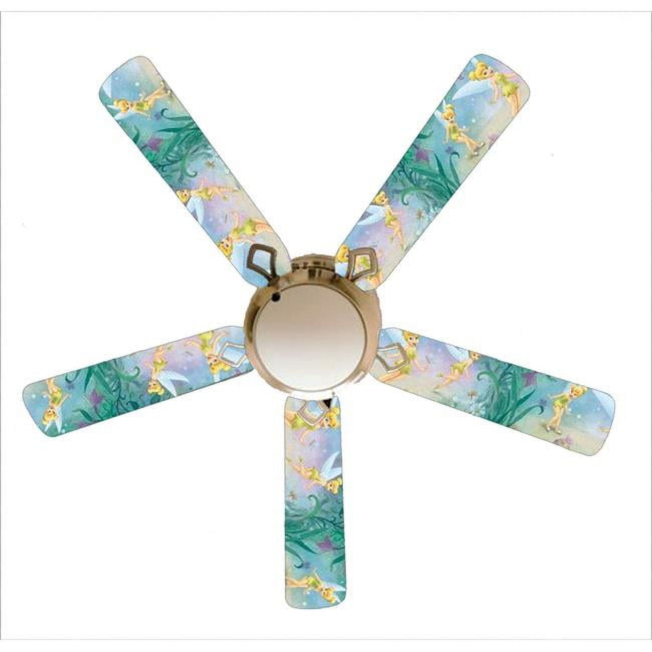 888 Cool Fans F52-0001034 52 in. Fairy Tinkerbell 5-Blades White ...