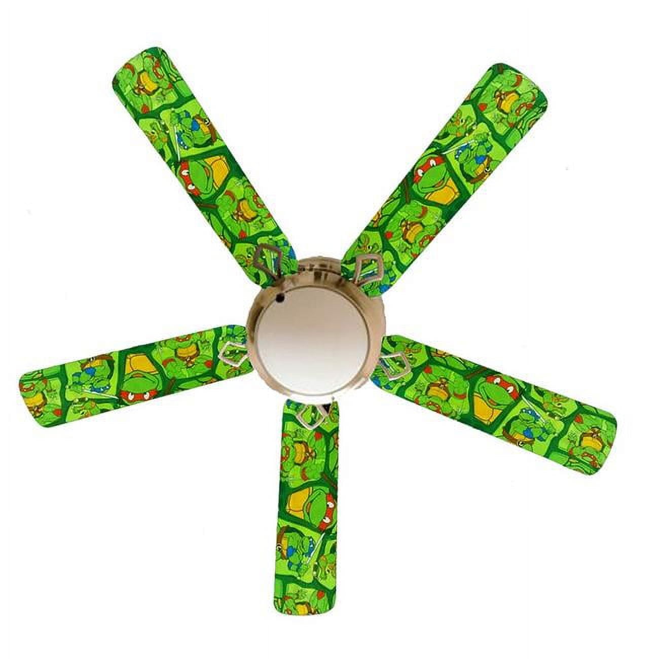 888 Cool Fans F52-0001121 52 in. Teenage Mutant Ninja Turtles 5-Blades ...