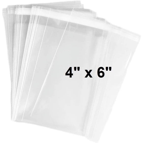 Shop 4x6 Clear Plastic and Poly Bags for Packaging and Storage