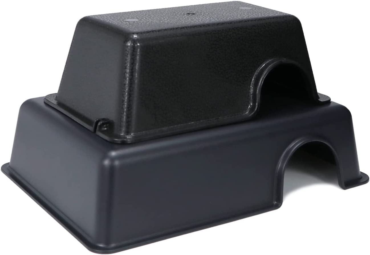 888 Reptile Hide Box Snake Hide Reptile Hideout for Leopard Geckos ...